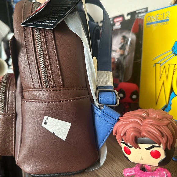 Loungefly | Bags | Brand New Gambit Loungefly Mini Backpack Ee ...